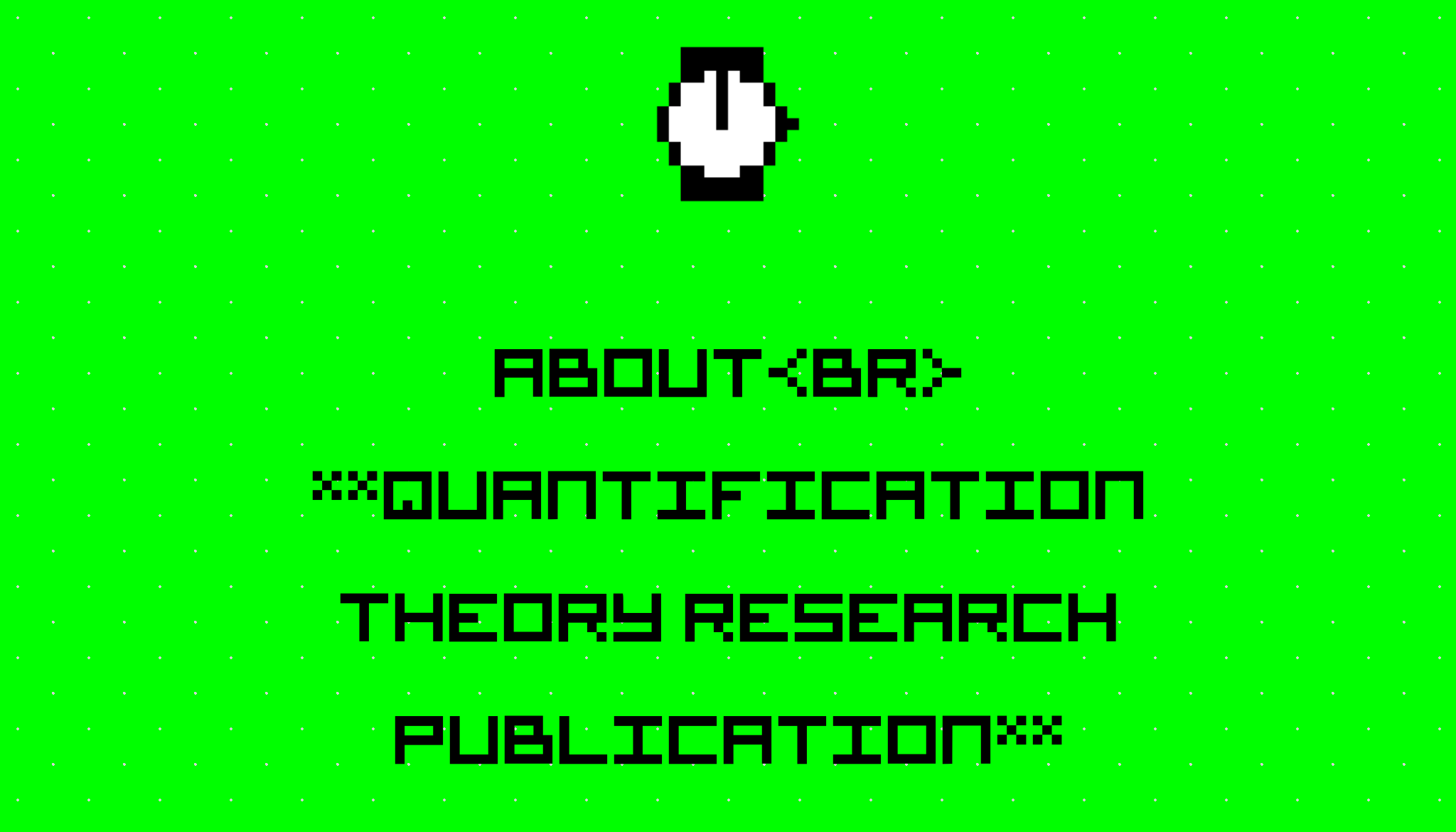 About Quantification Theory Research Publication On Hackernoon